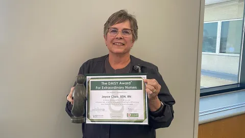 Methodist Hospital's Joyce Clark honored with The DAISY Award ...
