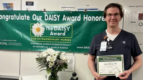 Methodist Jennie Edmundson Hospital's Miles Thomas honored with The ...